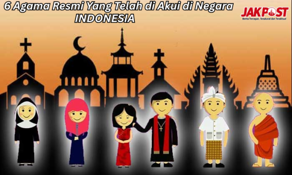 Inilah 6 Agama Resmi Yang Telah di Akui di Negara Kita Indonesia ...